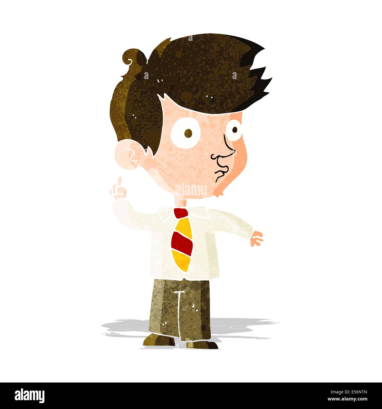 cartoon boy asking question Stock Vector Image & Art - Alamy