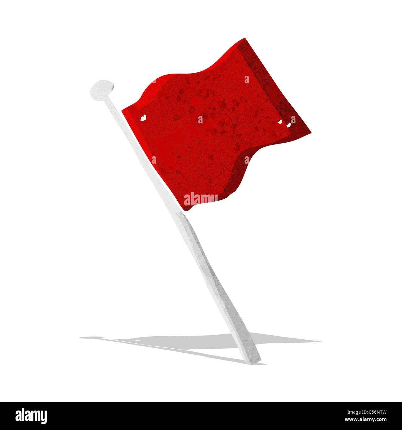 Hand drawn blank cartoon flag hi-res stock photography and images - Alamy