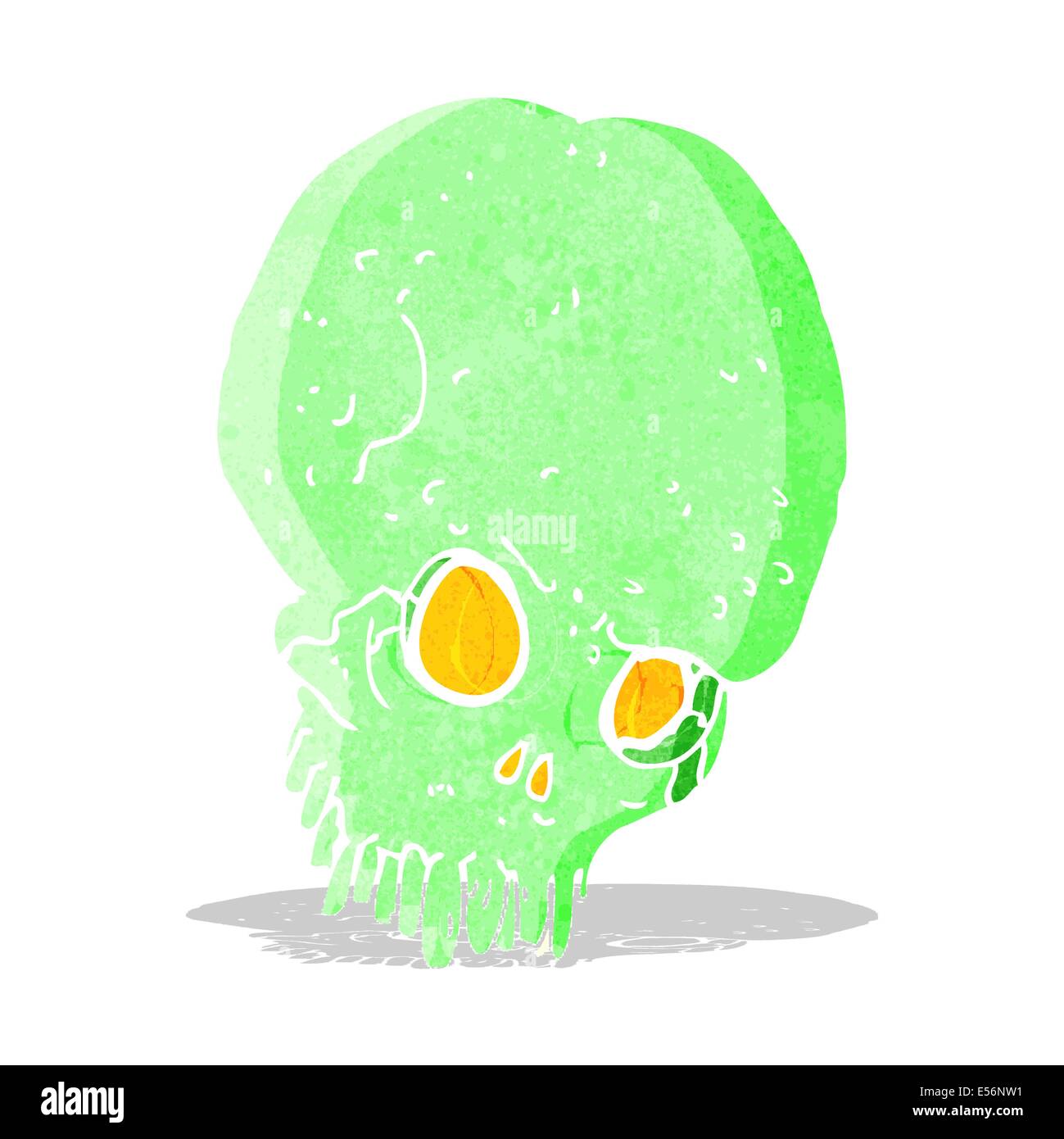cartoon spooky skull Stock Vector Image & Art - Alamy