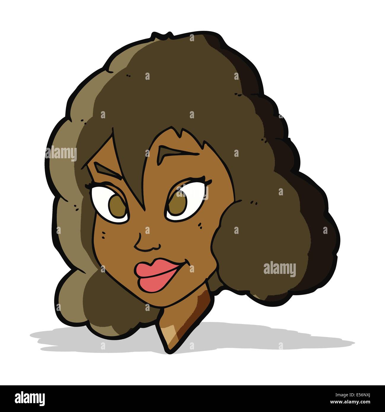 cartoon pretty woman Stock Vector Image & Art - Alamy