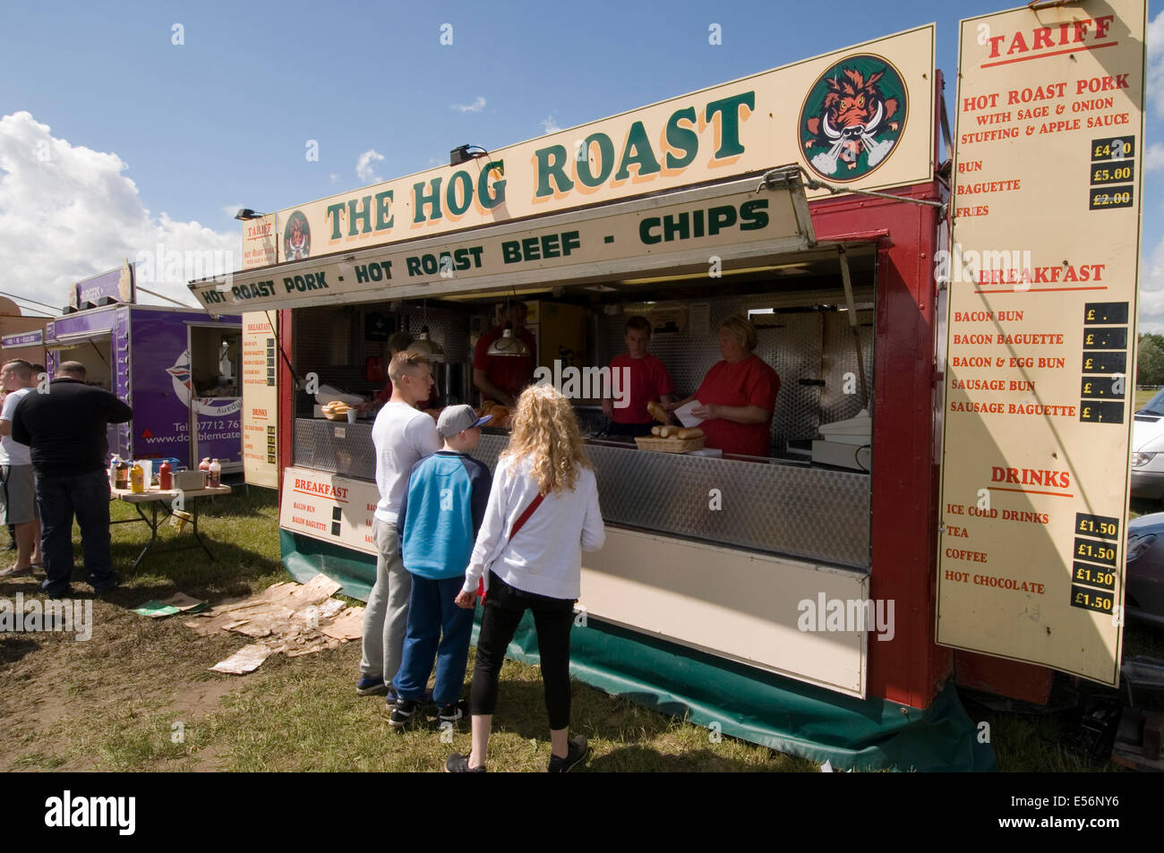 hog roast food stand trailer fast event catering van vans outdoor show ...