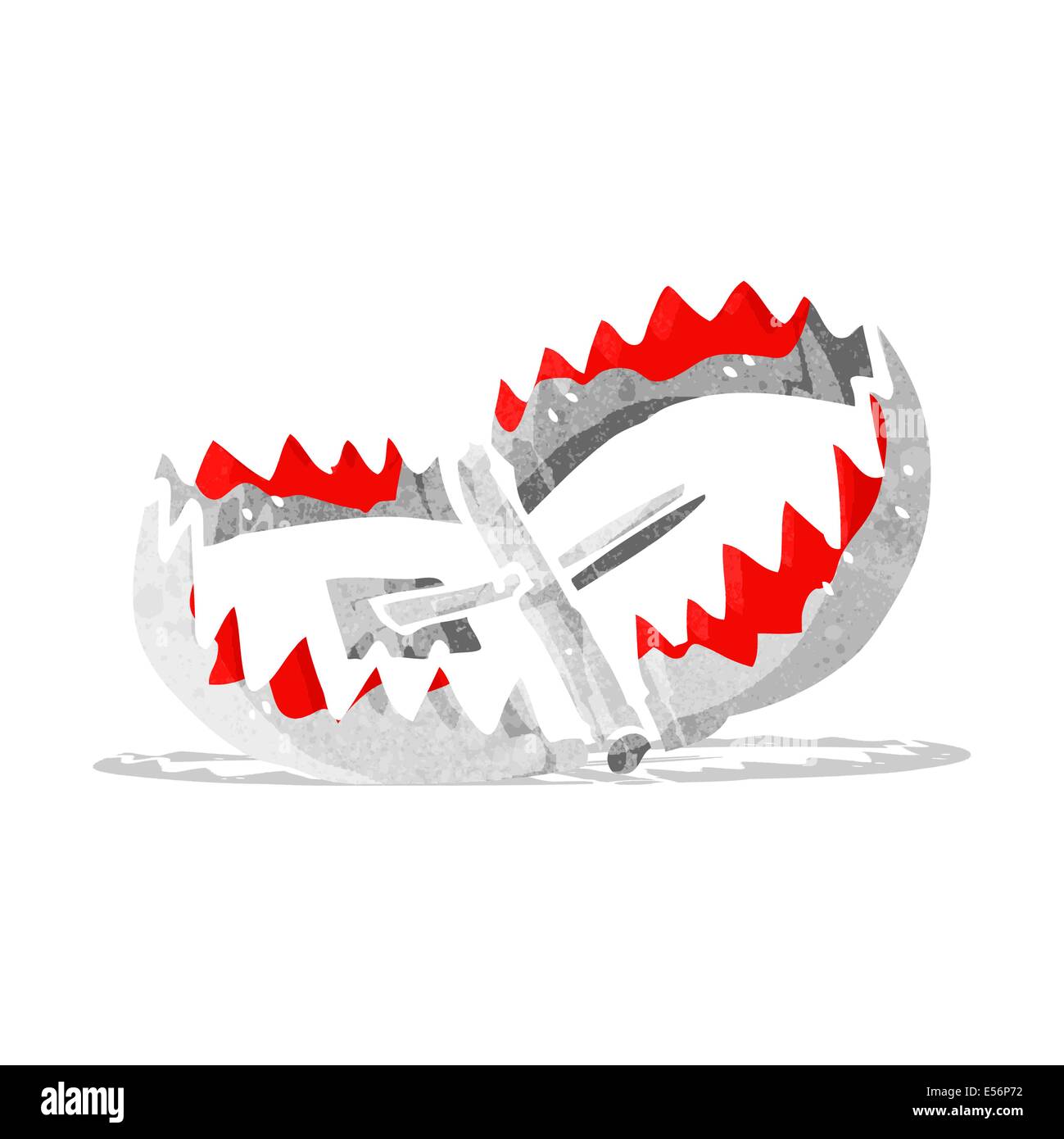 cartoon bear trap Stock Vector Image & Art - Alamy