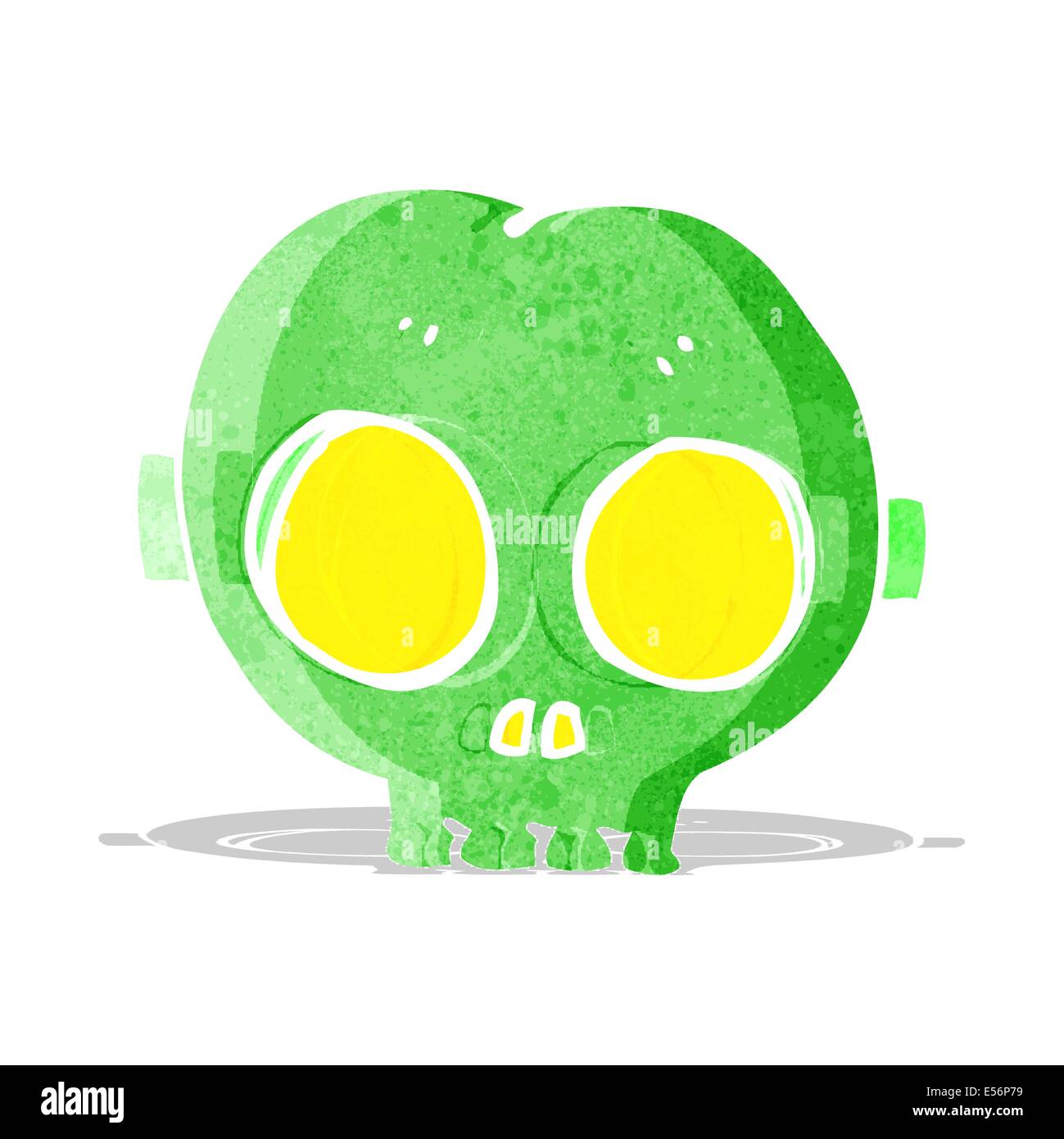 cartoon halloween skull mask Stock Vector Image & Art - Alamy