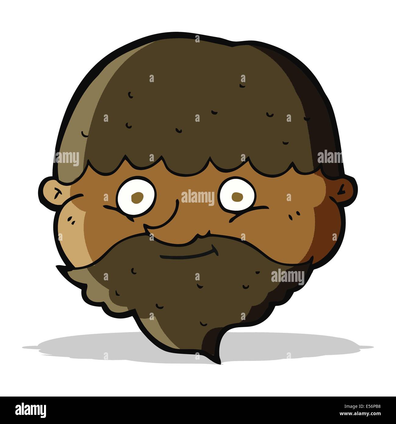 cartoon bearded man Stock Vector Image & Art - Alamy
