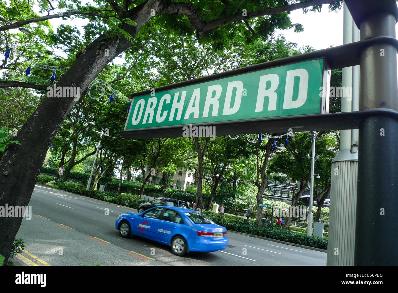 Orchard Road, shopping district, in Singapore Stock Photo - Alamy