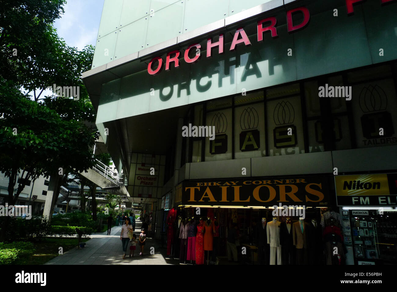 Orchard Road, shopping district, in Singapore Stock Photo - Alamy