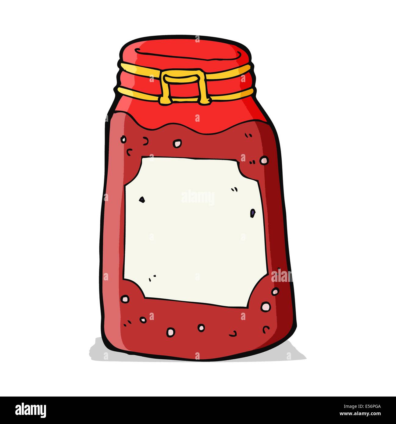 cartoon jar of jam Stock Vector Image & Art - Alamy