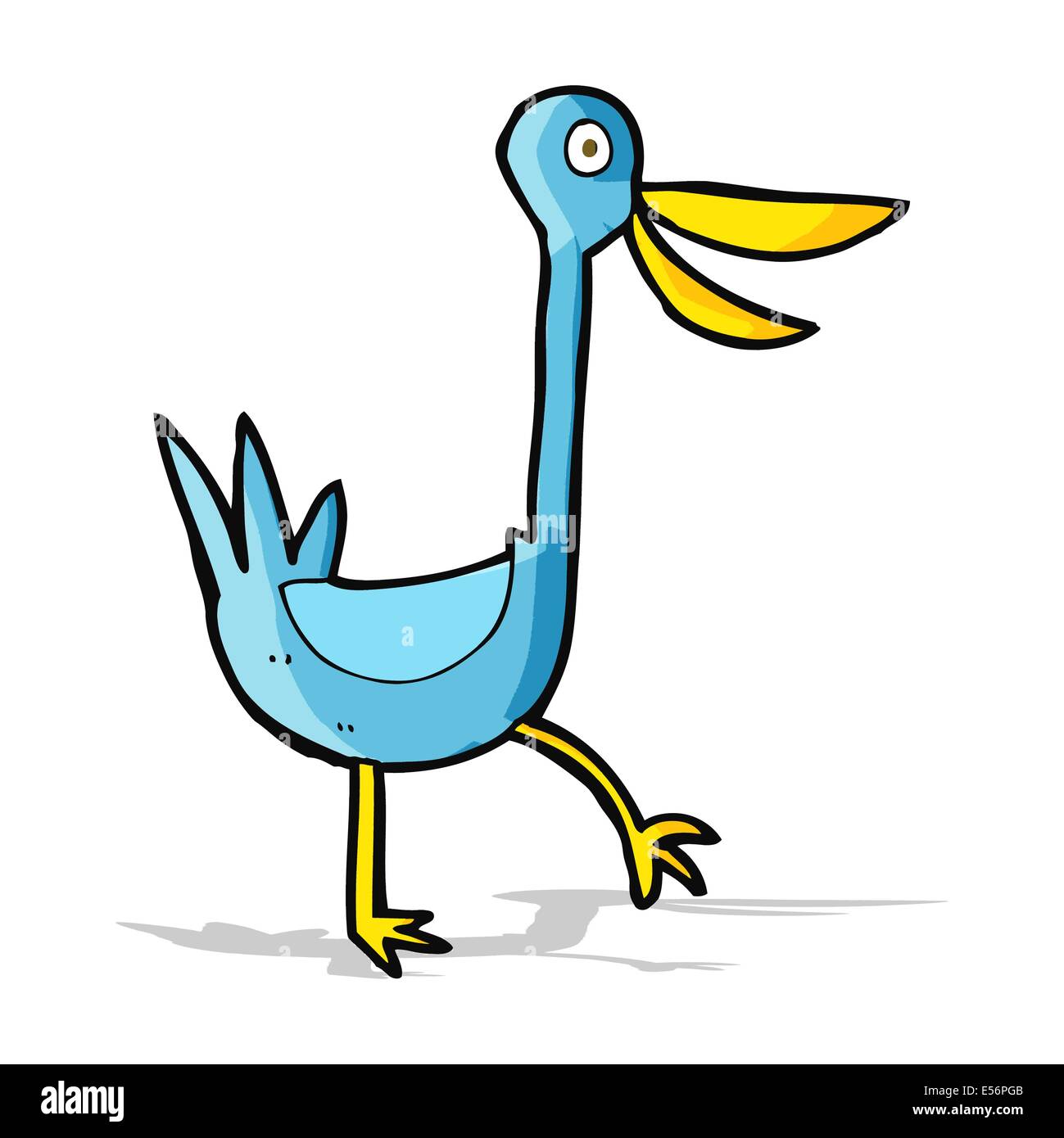 funny cartoon duck Stock Vector Image & Art - Alamy