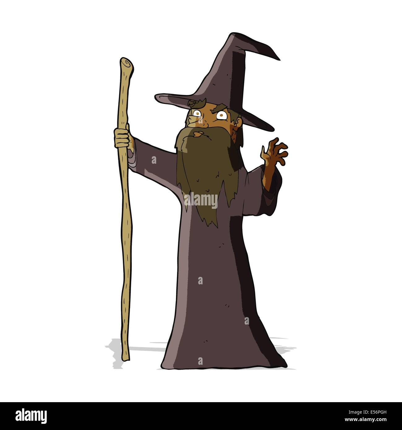 Silly wizard Stock Vector Images - Alamy
