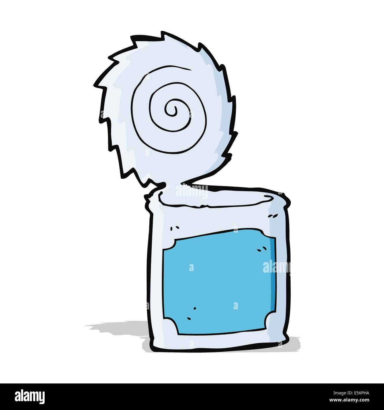 Cartoon open tin can hi-res stock photography and images - Alamy