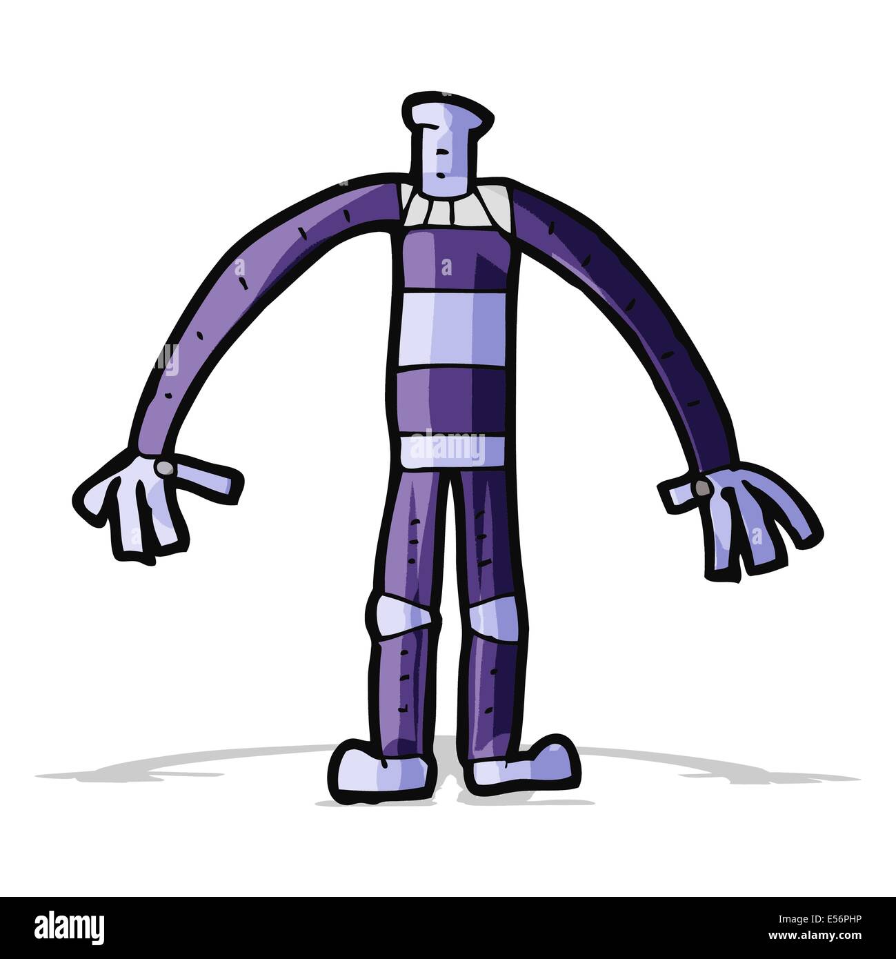 cartoon robot body (mix and match cartoons or add own photo head Stock ...