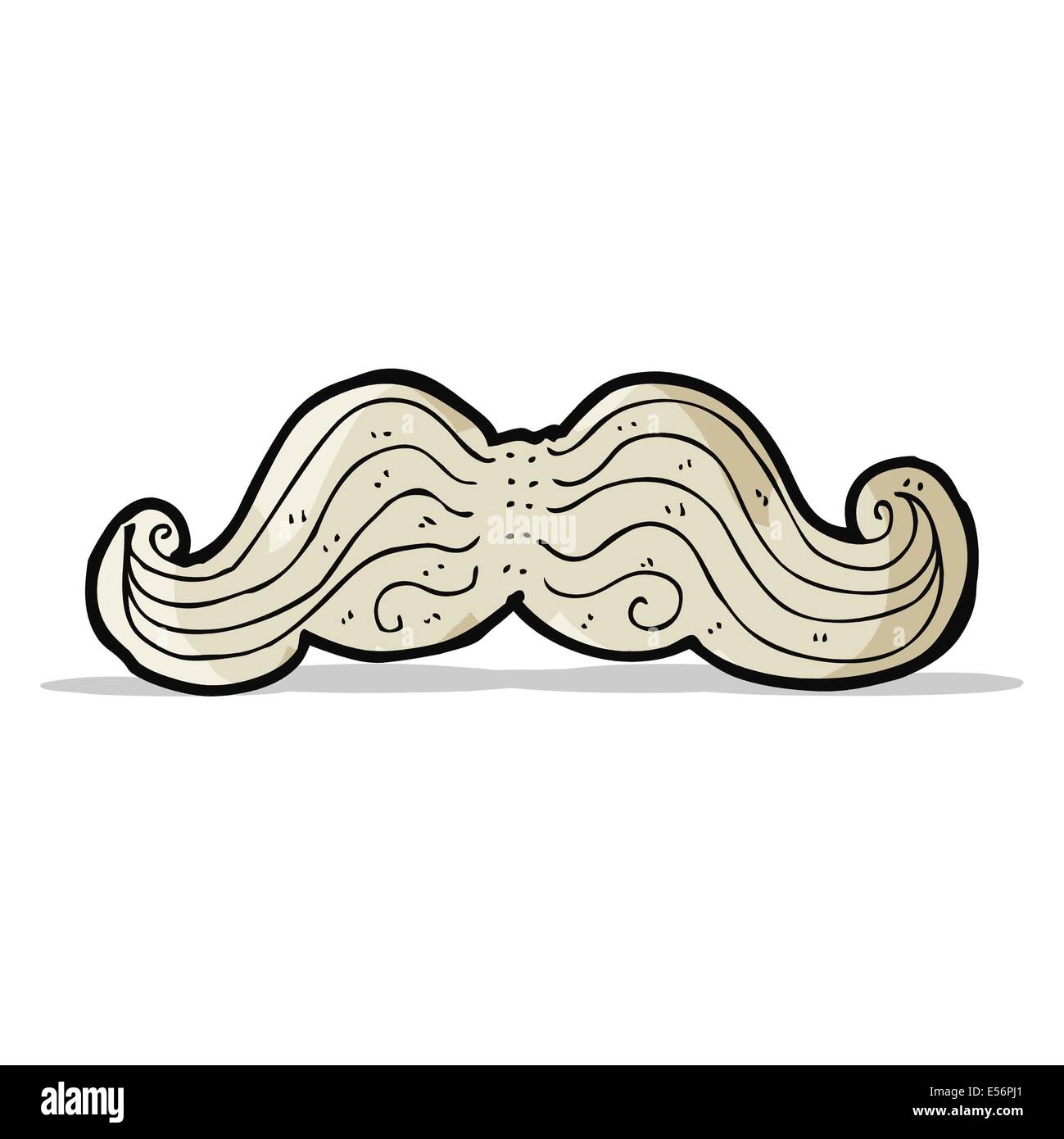 Crazy mustache Stock Vector Images - Alamy