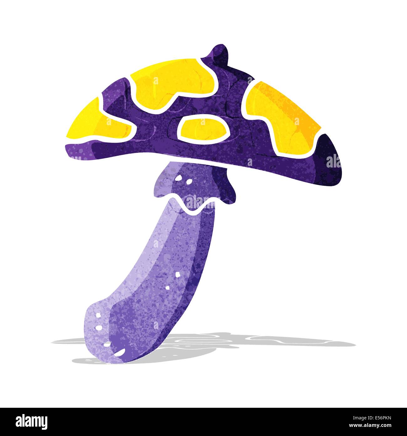 cartoon poisonous toadstool Stock Vector Image & Art - Alamy