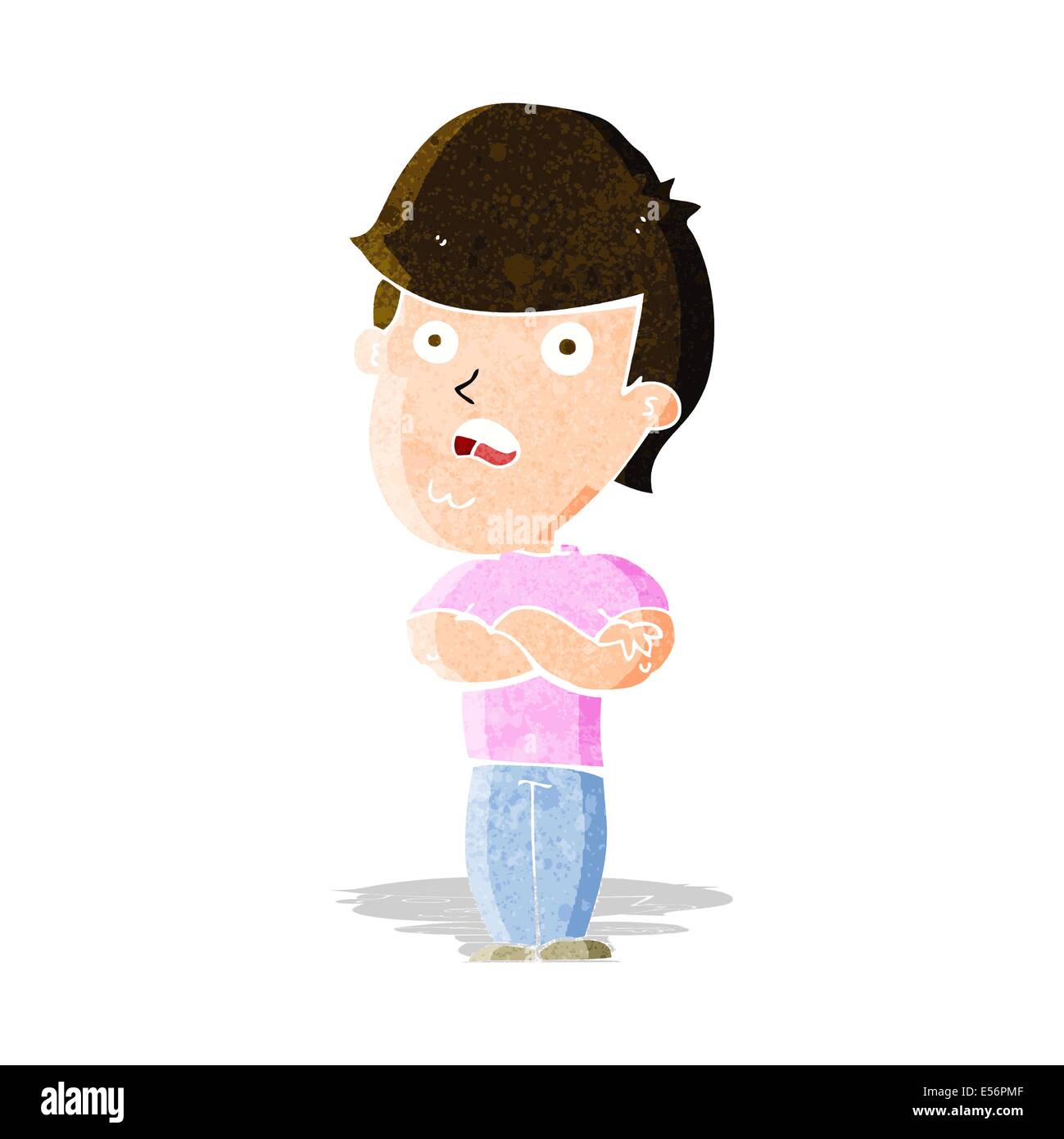 cartoon disappointed man Stock Vector Image & Art - Alamy