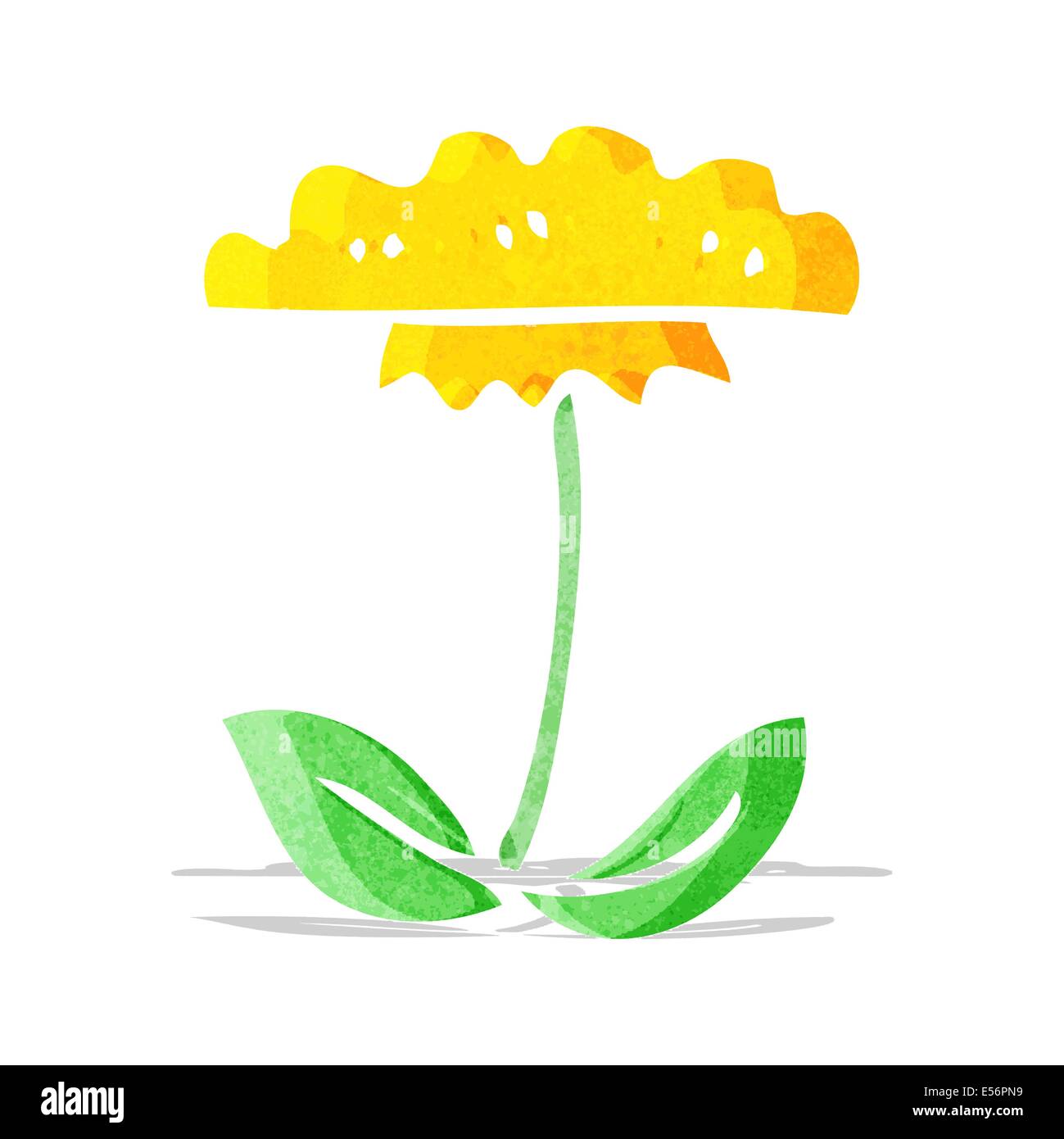 cartoon flower symbol Stock Vector Image & Art - Alamy