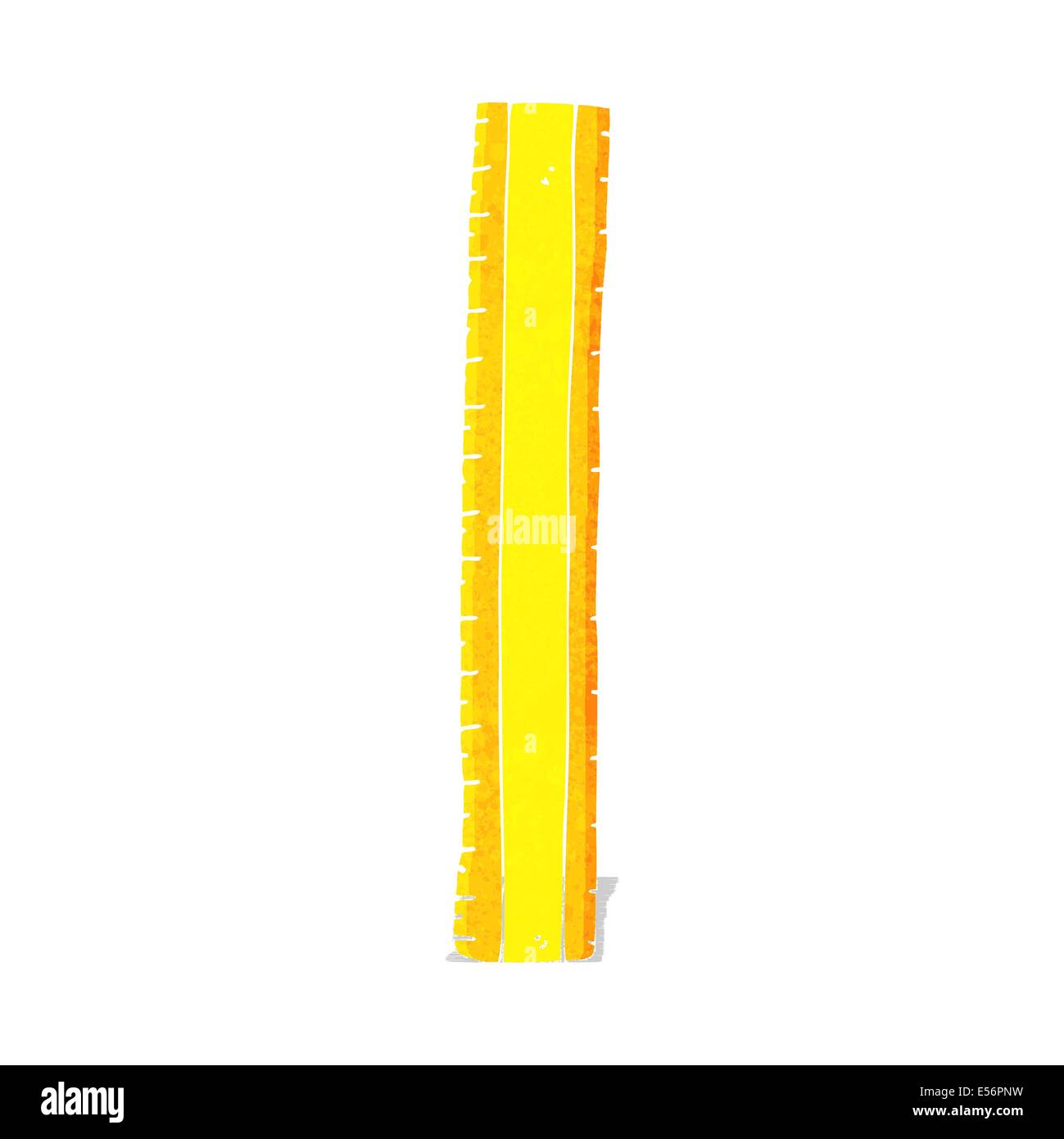 cartoon wooden ruler Stock Vector Image & Art - Alamy