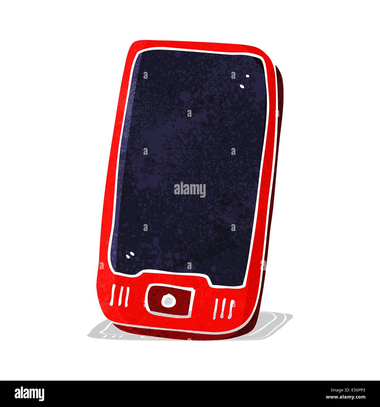 cartoon mobile phone Stock Vector Image & Art - Alamy