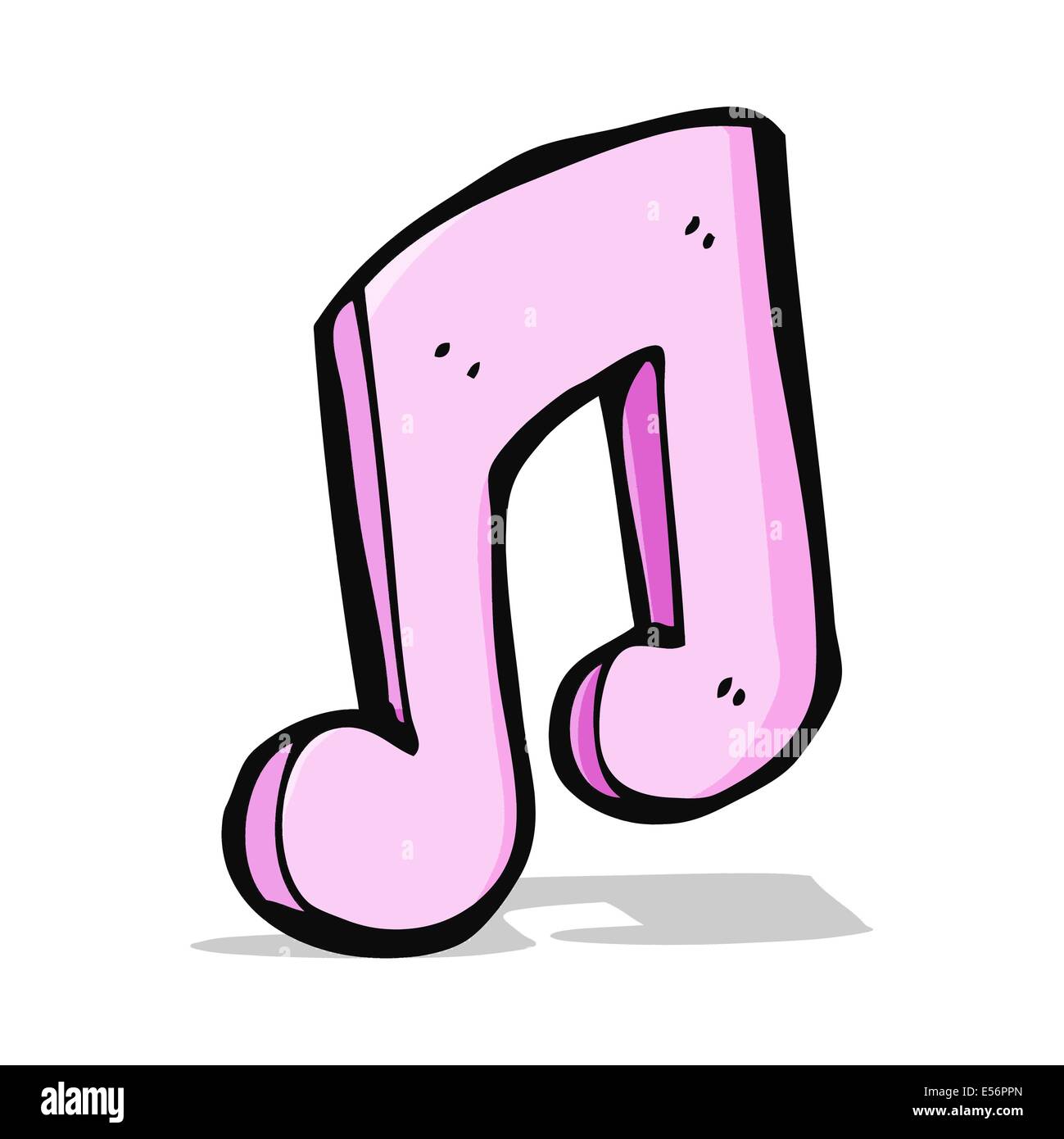 cartoon musical note Stock Vector Image & Art - Alamy