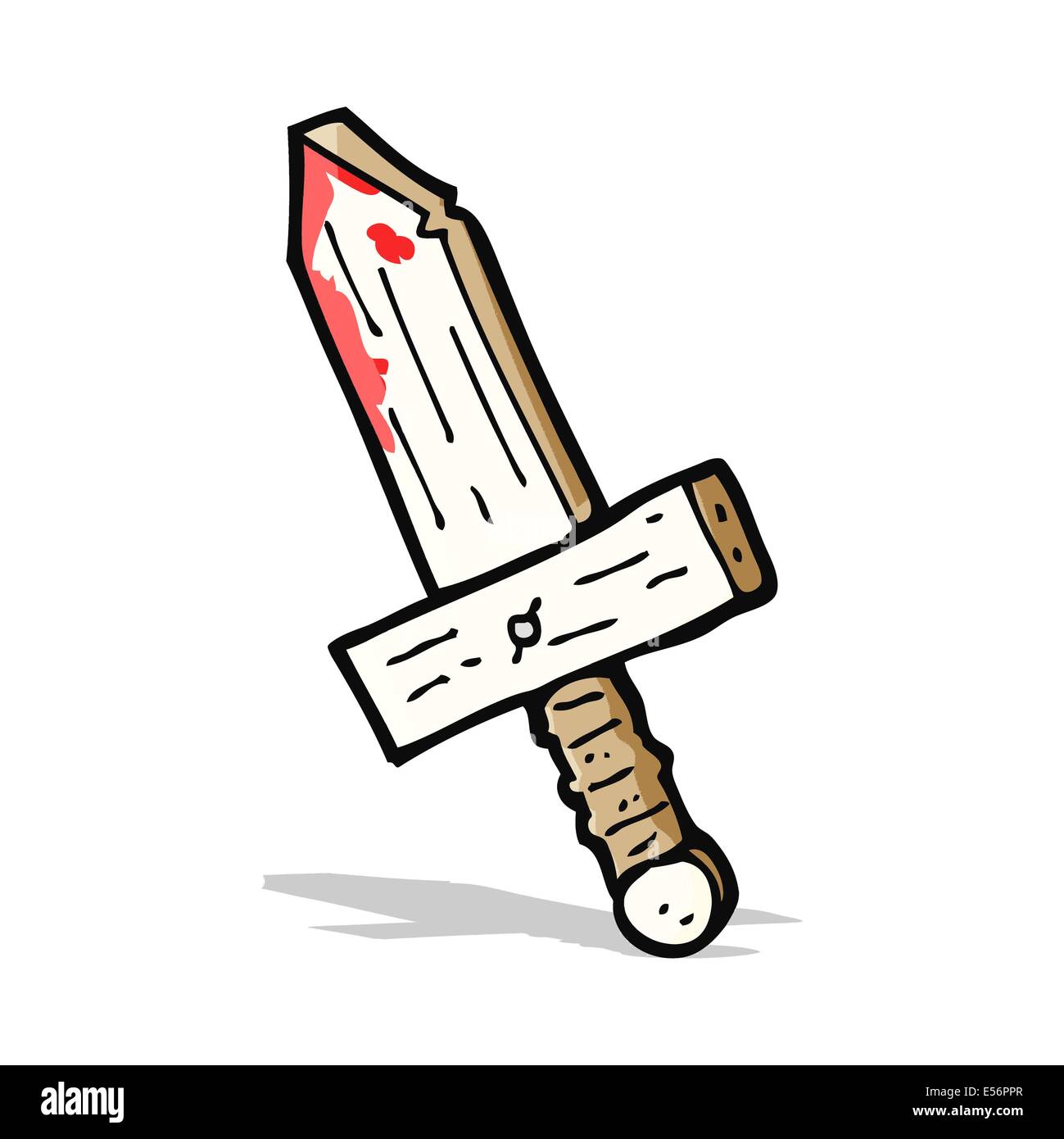 Cartoon Wooden Sword High Resolution Stock Photography and Images - Alamy