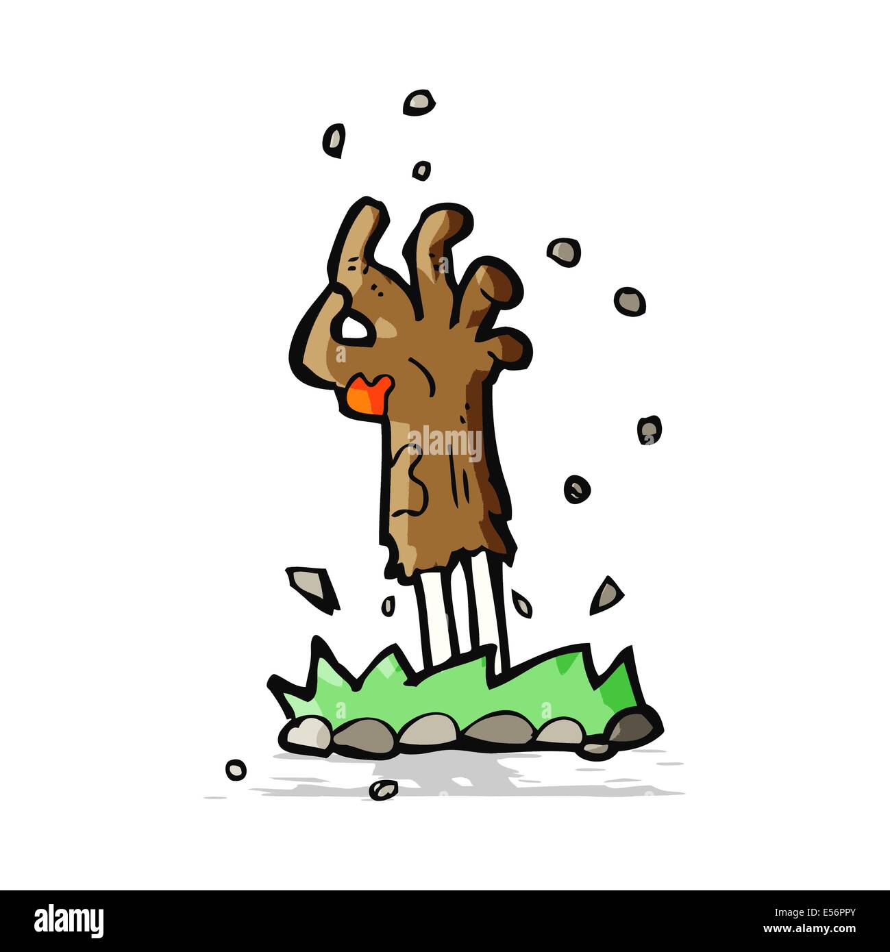 Rising From The Ground Stock Vector Images - Alamy