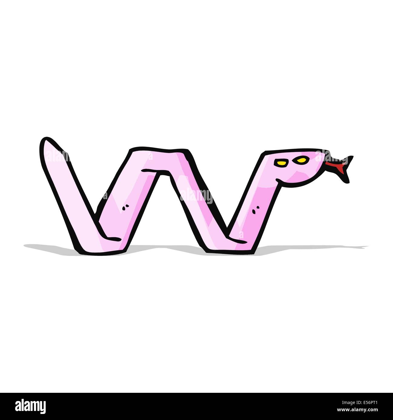 cartoon snake symbol Stock Vector Image & Art - Alamy