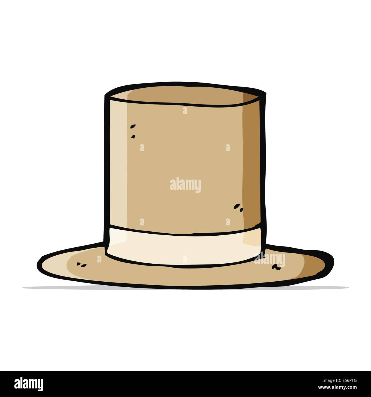 cartoon old top hat Stock Vector Image & Art - Alamy