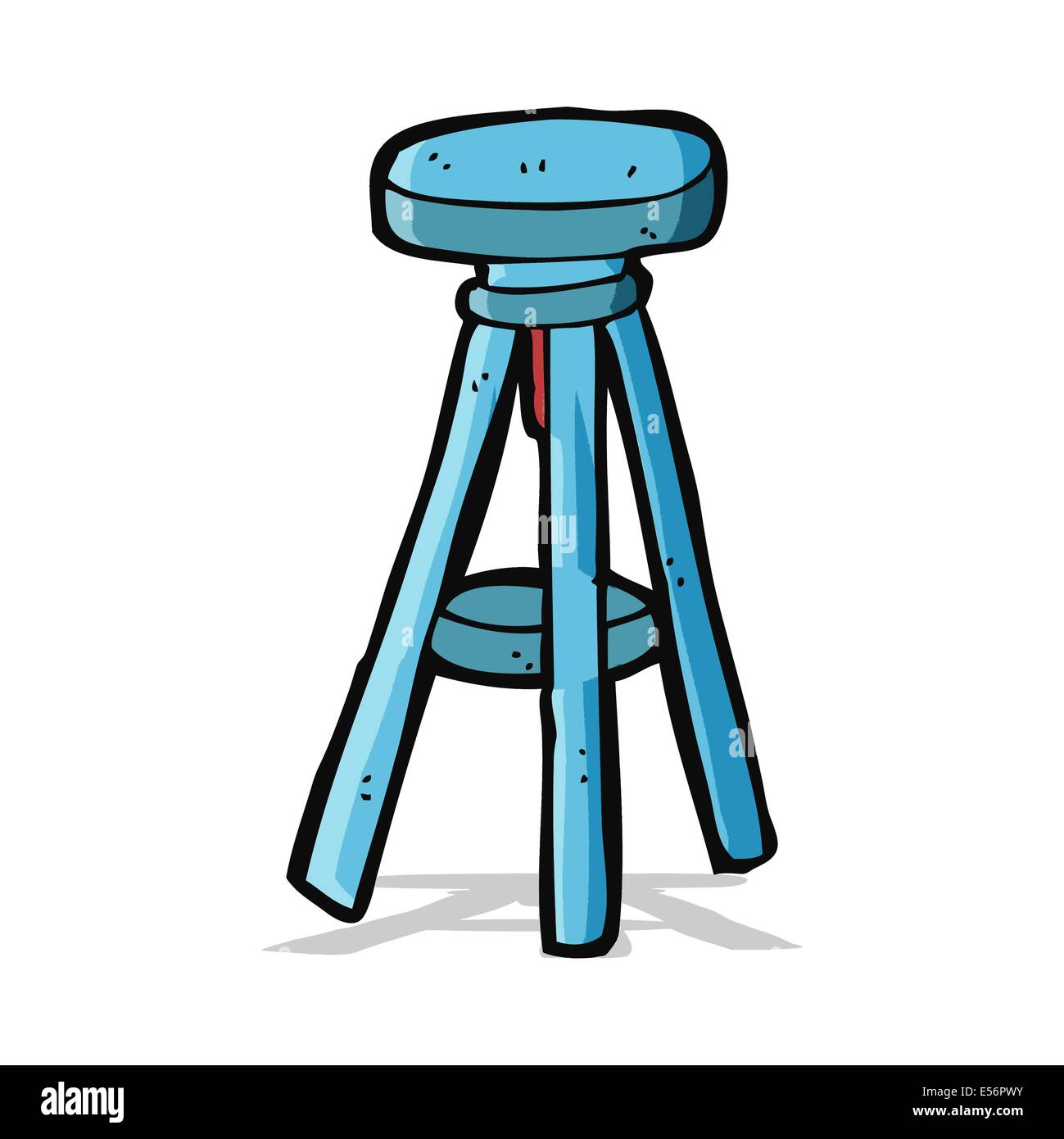 Cartoon stool Stock Vector Images - Alamy