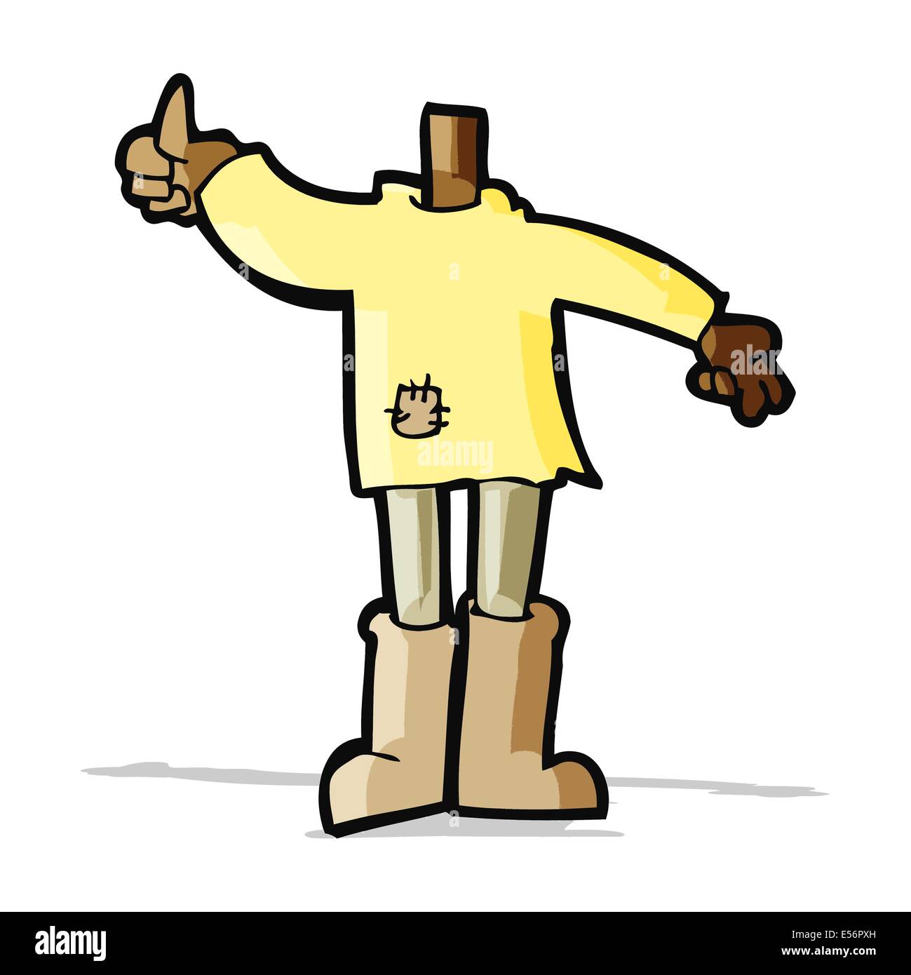 cartoon body (mix and match cartoons or add photo faces Stock Vector ...