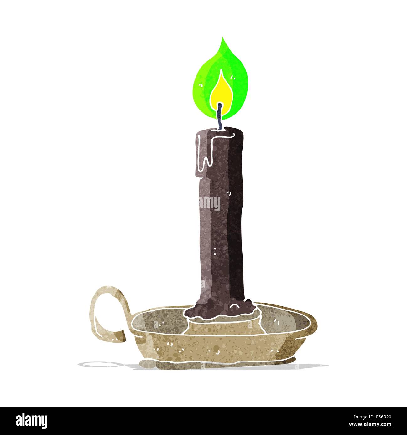 cartoon burning candle Stock Vector Image & Art - Alamy