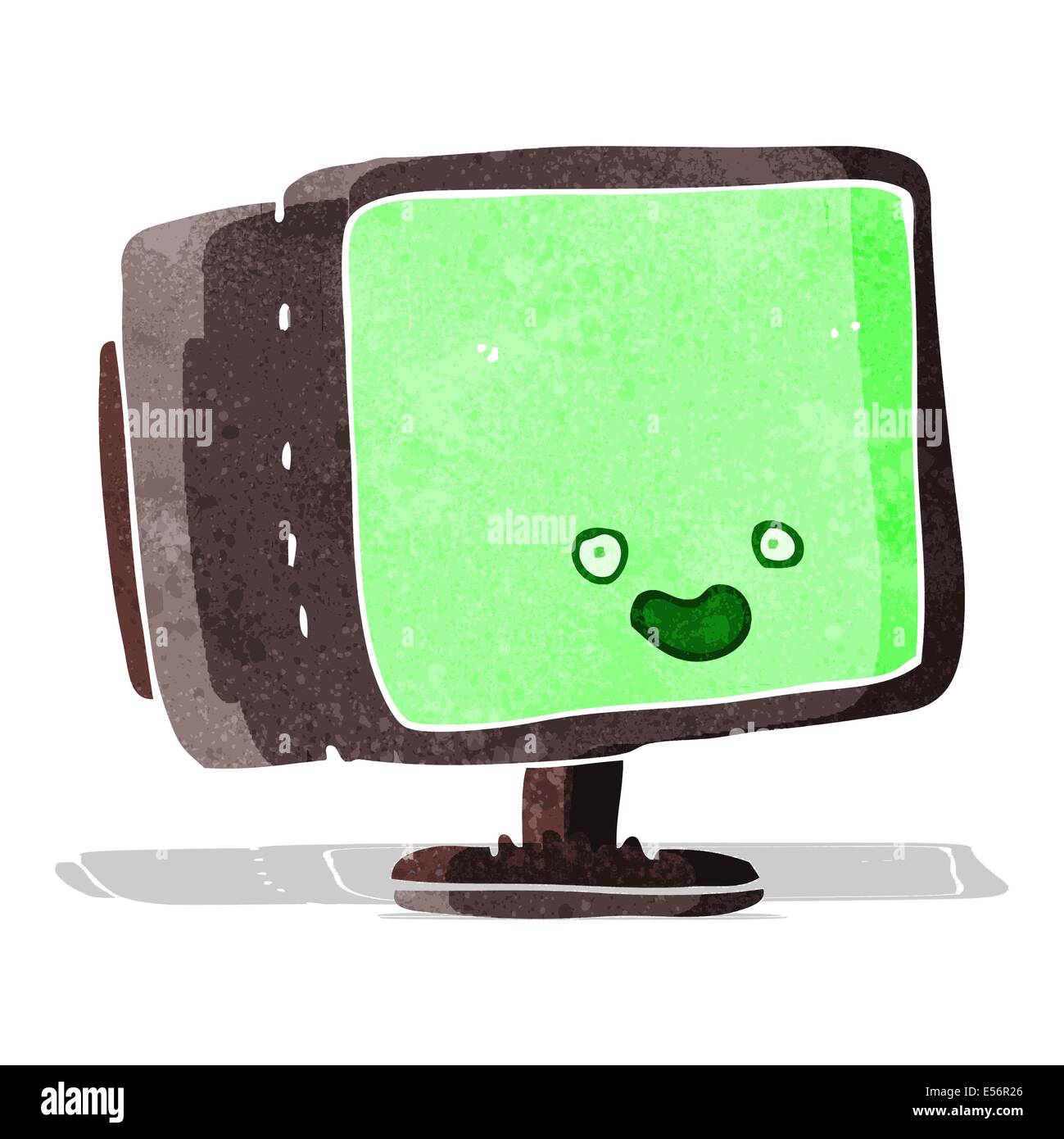 cartoon computer screen Stock Vector Image & Art - Alamy
