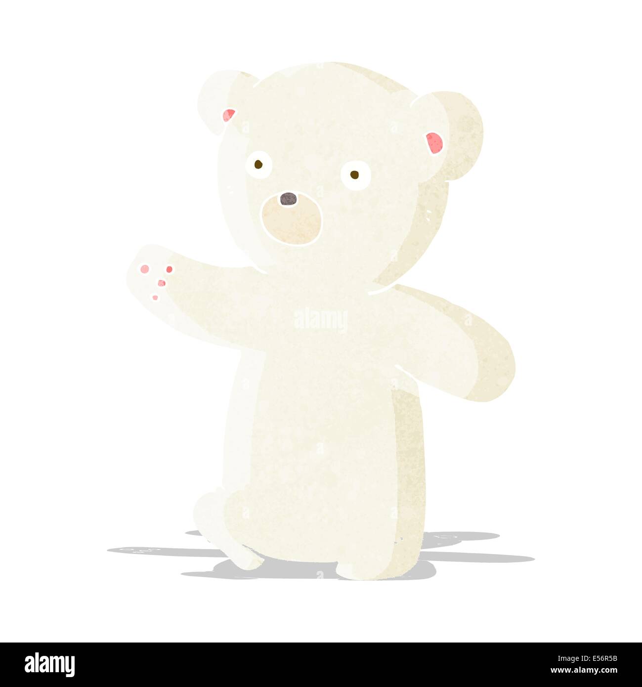 cartoon polar bear cub Stock Vector Image & Art - Alamy