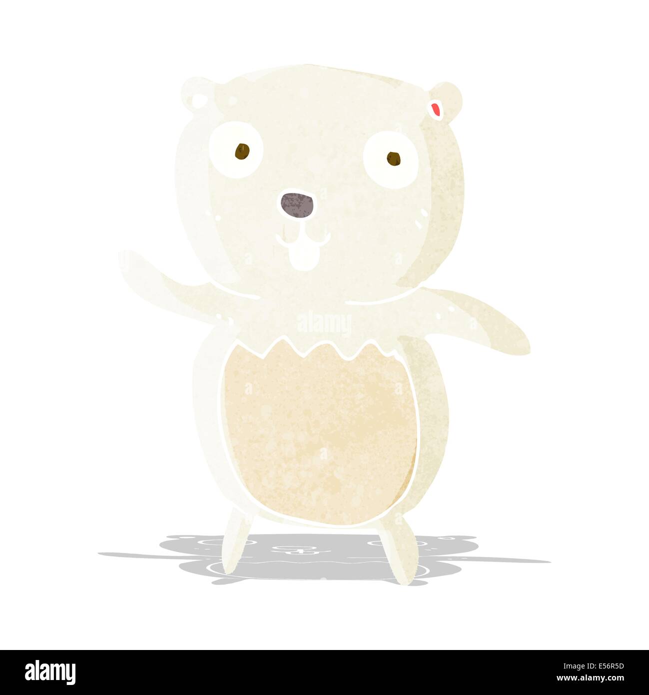 cartoon polar bear cub Stock Vector Image & Art - Alamy