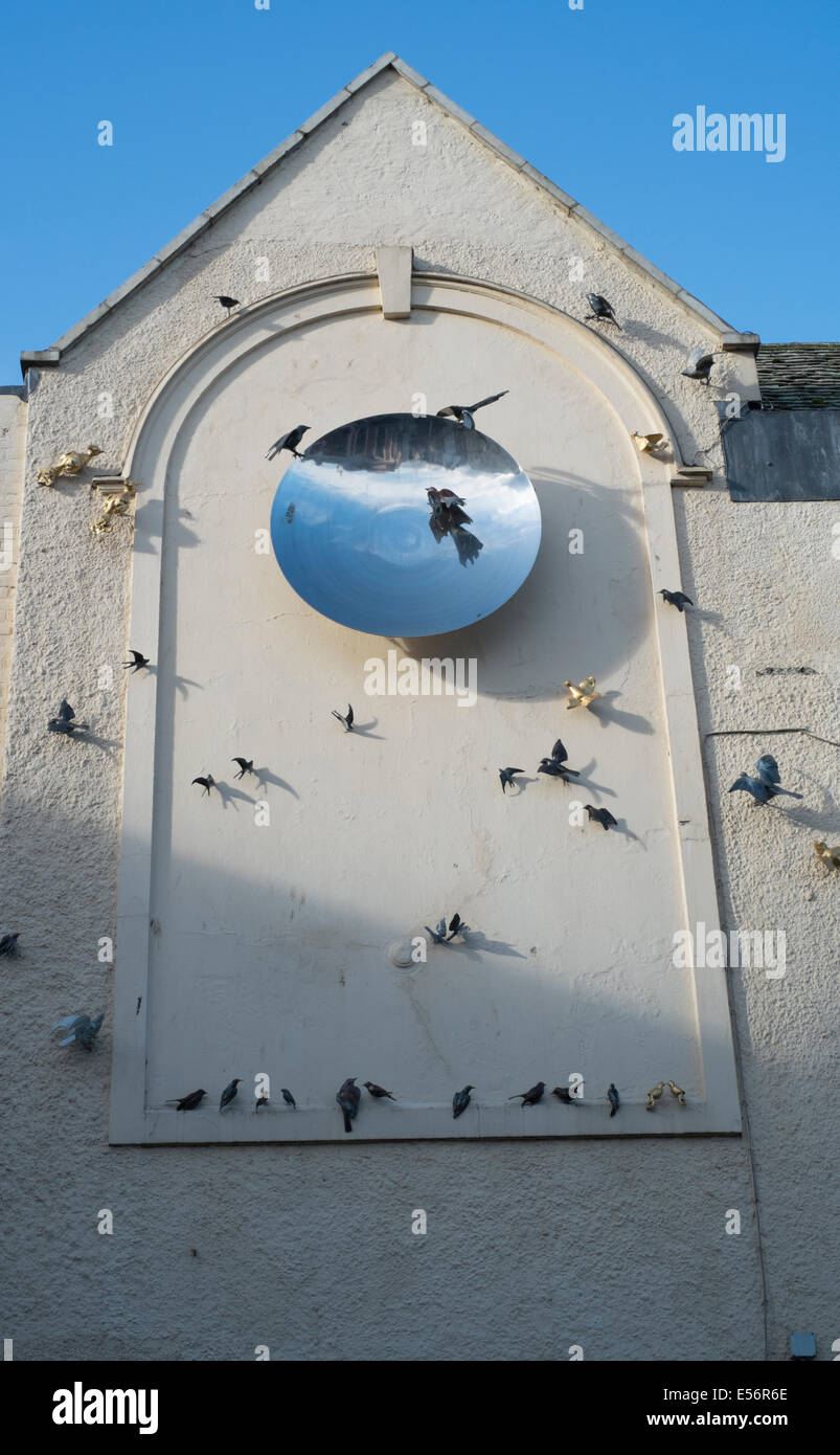 Sculpture at Angel Place in Worcester Stock Photo - Alamy