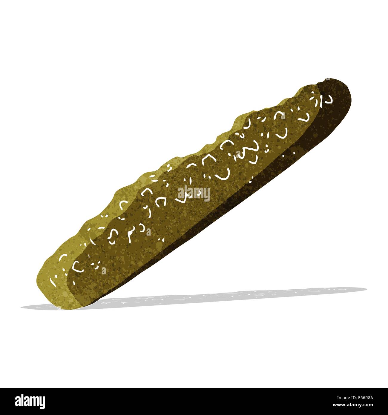 Cartoon baguette Stock Vector Images - Alamy