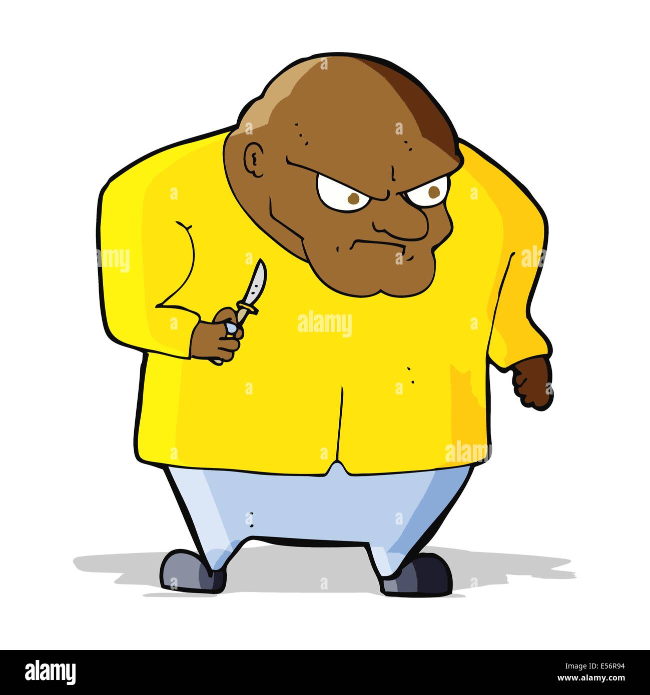 cartoon evil man Stock Vector Image & Art - Alamy