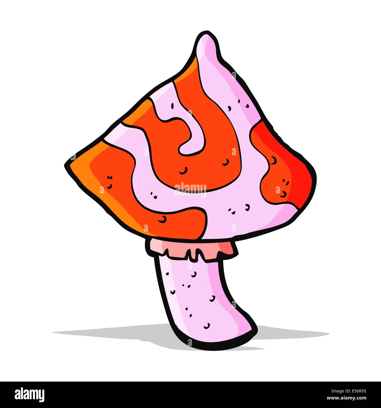 Cartoon toadstool Cut Out Stock Images & Pictures - Alamy