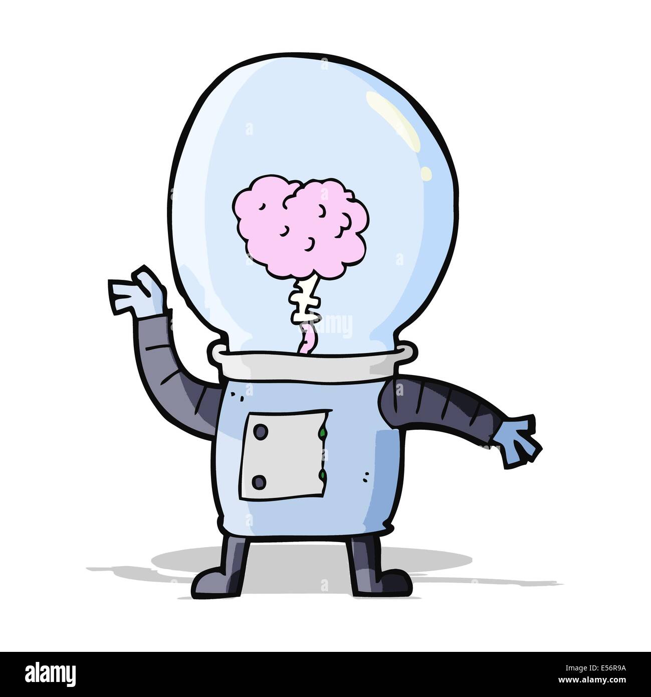 cartoon robot cyborg Stock Vector Image & Art - Alamy