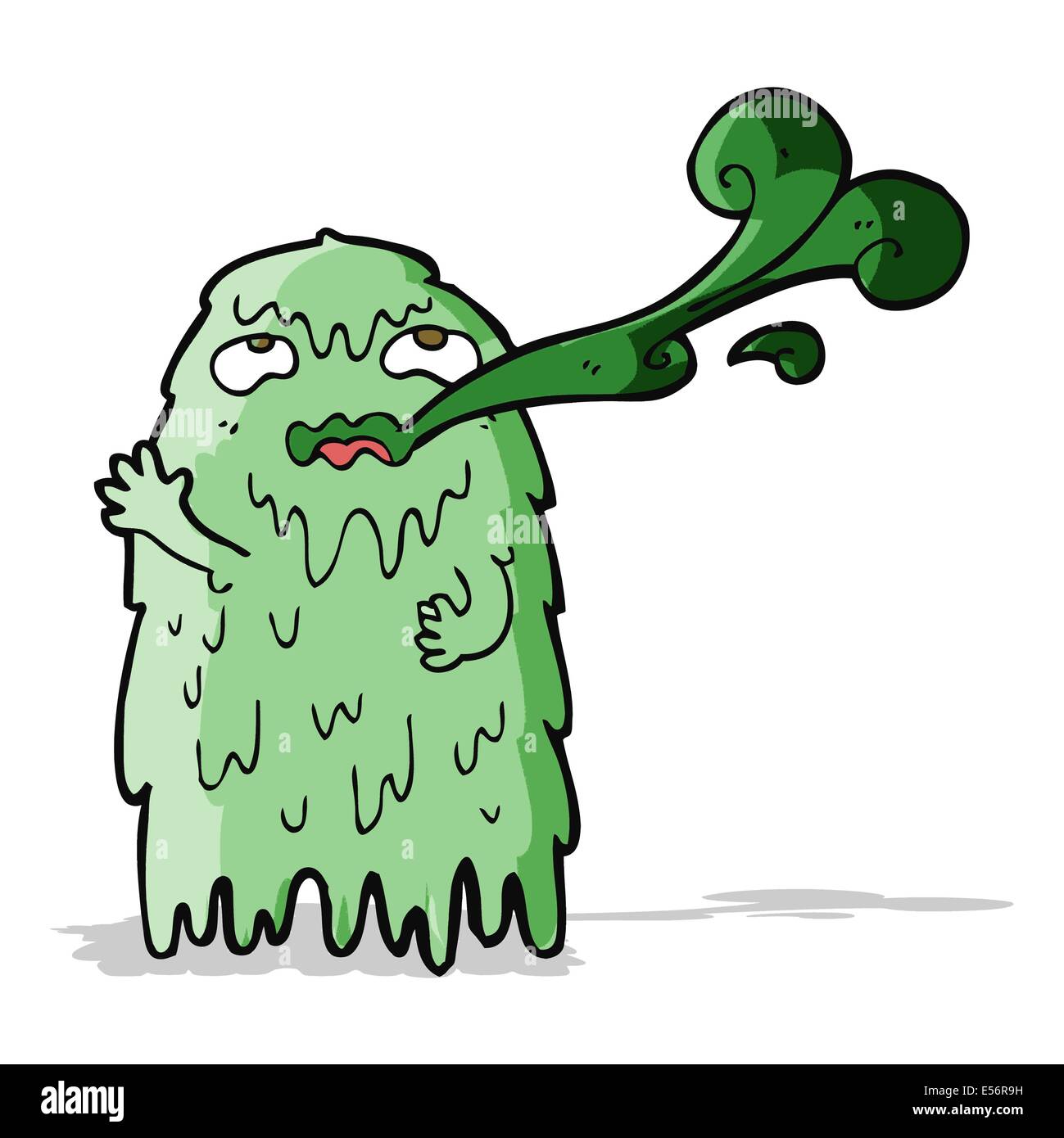 gross cartoon ghost Stock Vector Image & Art - Alamy