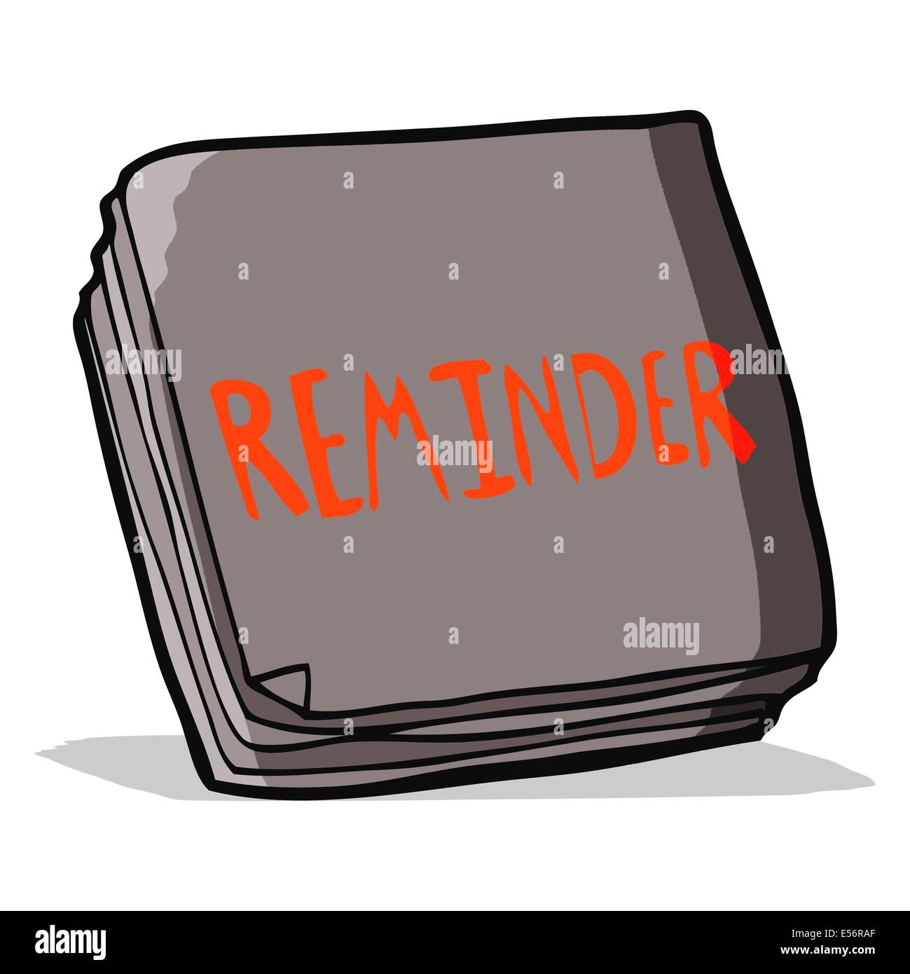 Cartoon reminder notes hi-res stock photography and images - Alamy