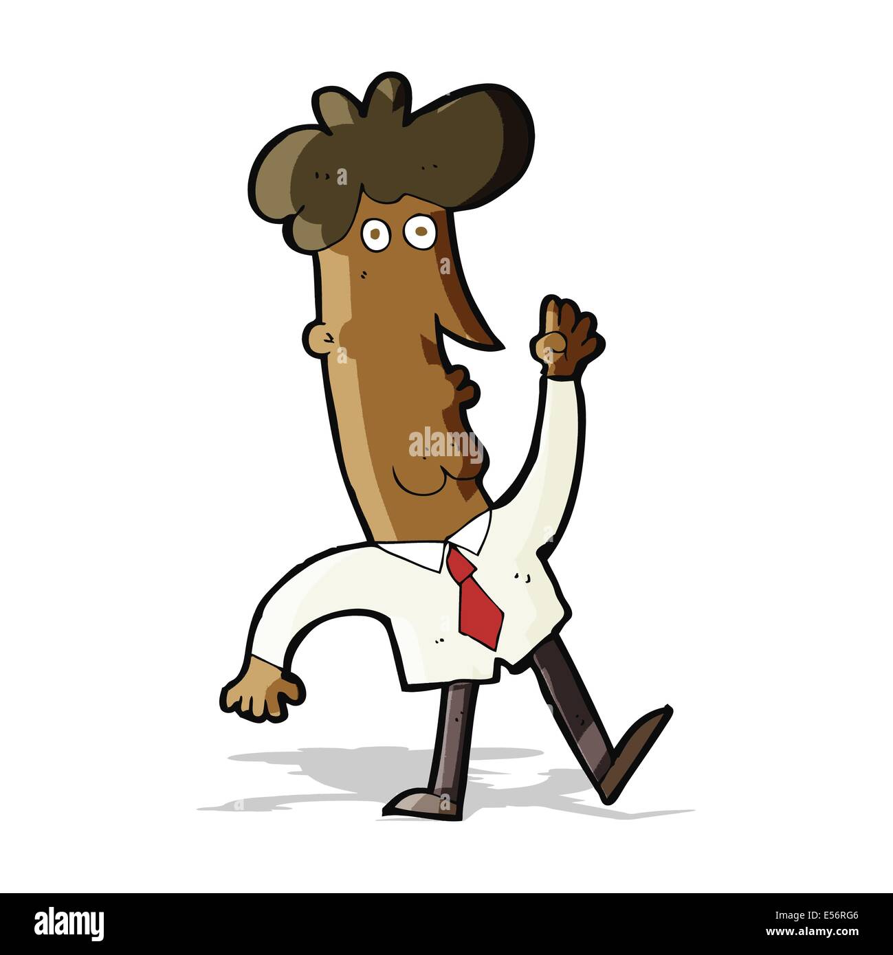 cartoon office man Stock Vector Image & Art - Alamy