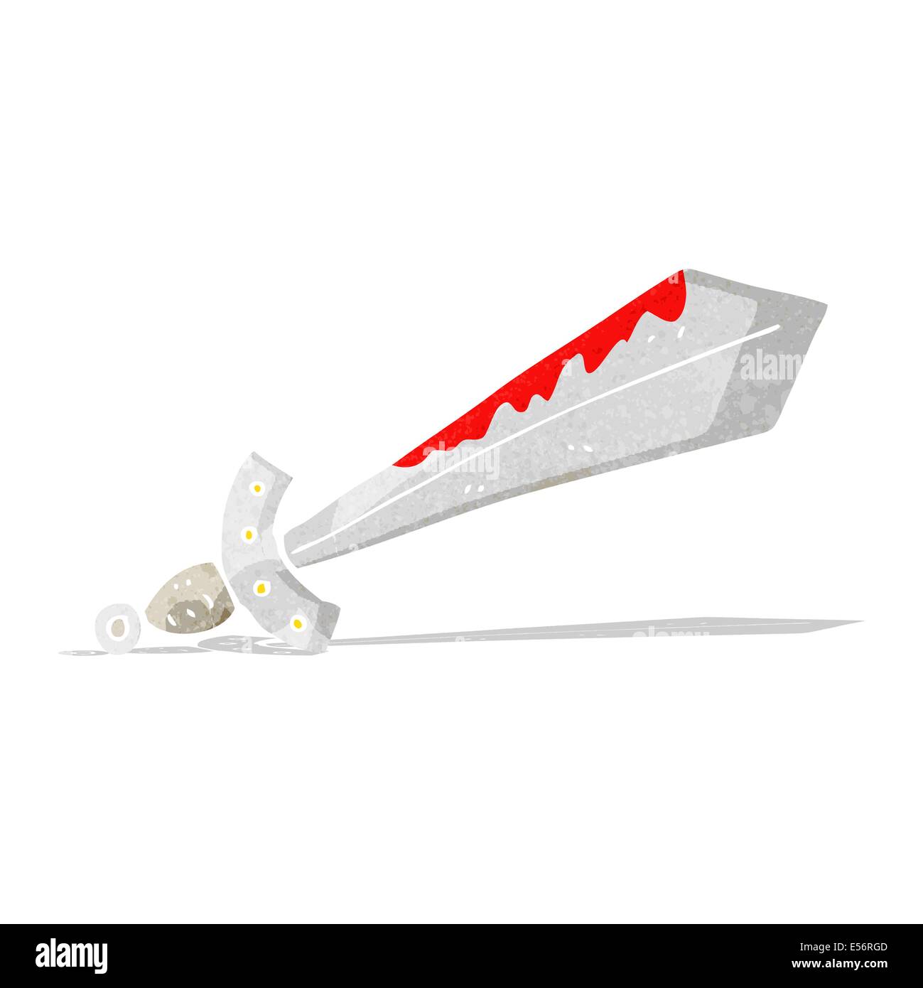 cartoon bloody sword Stock Vector Image & Art - Alamy