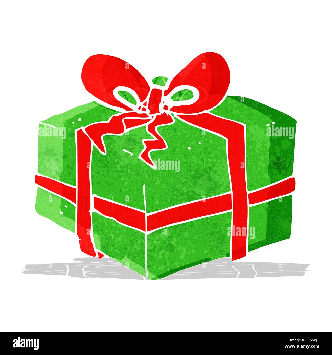 cartoon christmas present Stock Vector Image & Art - Alamy