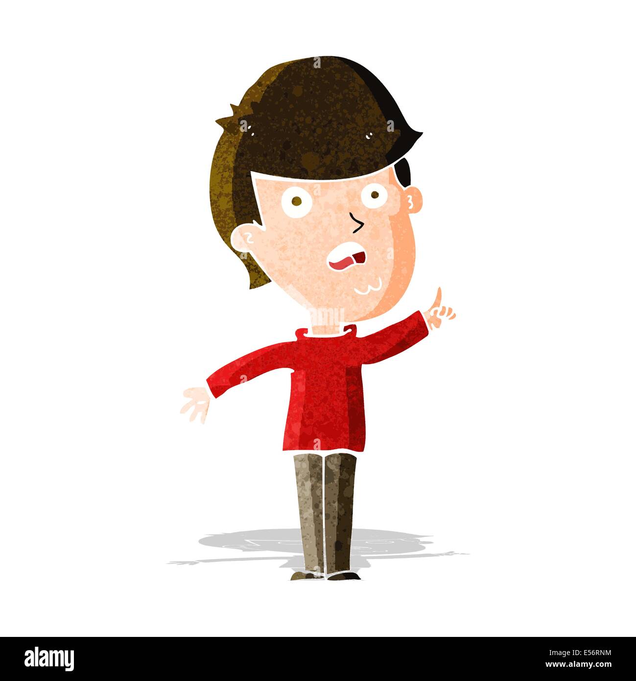 cartoon man asking question Stock Vector Image & Art - Alamy