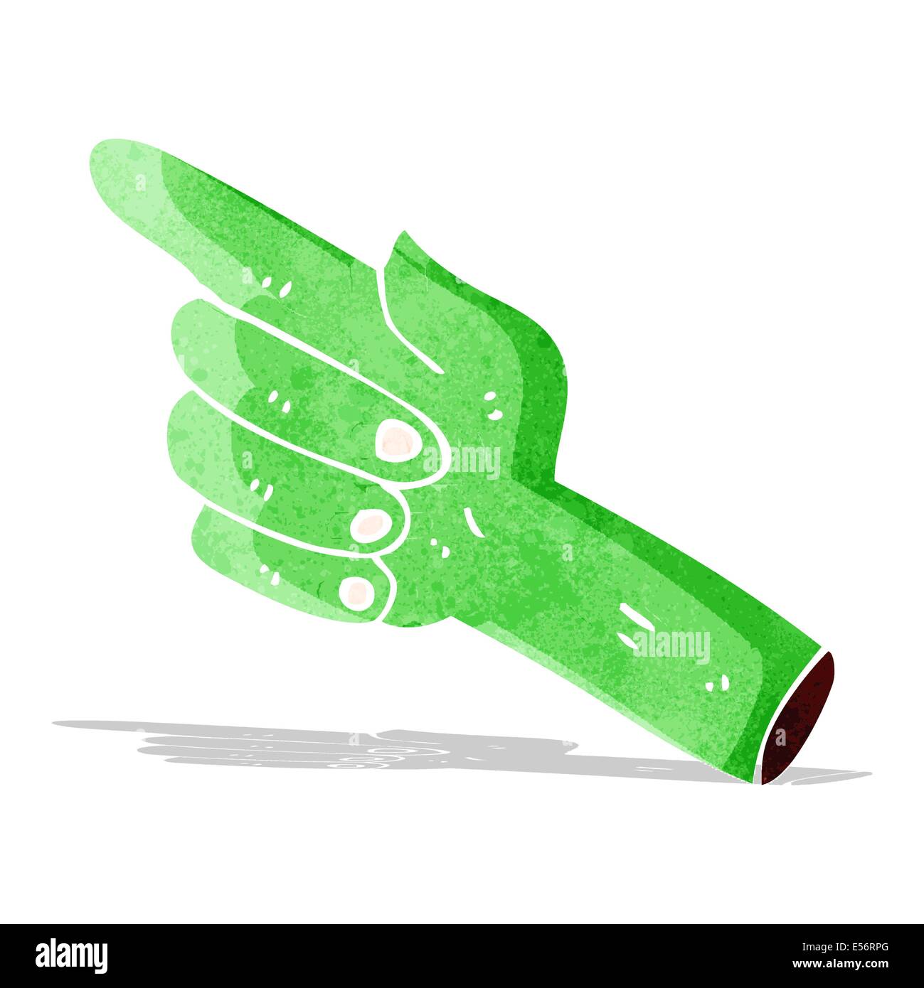 Cartoon pointing zombie hand hi-res stock photography and images - Alamy