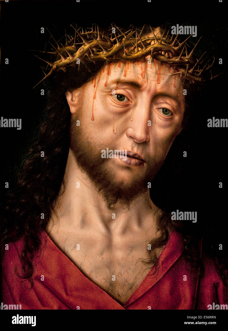 Jesus crowned with thorns hi-res stock photography and images - Alamy