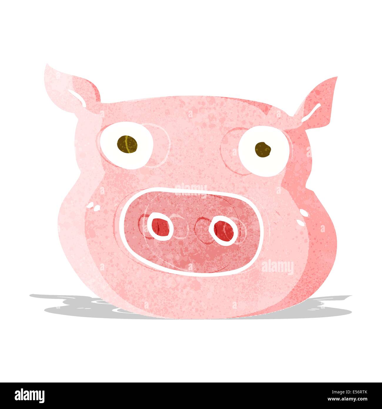 cartoon pig face Stock Vector Image & Art - Alamy