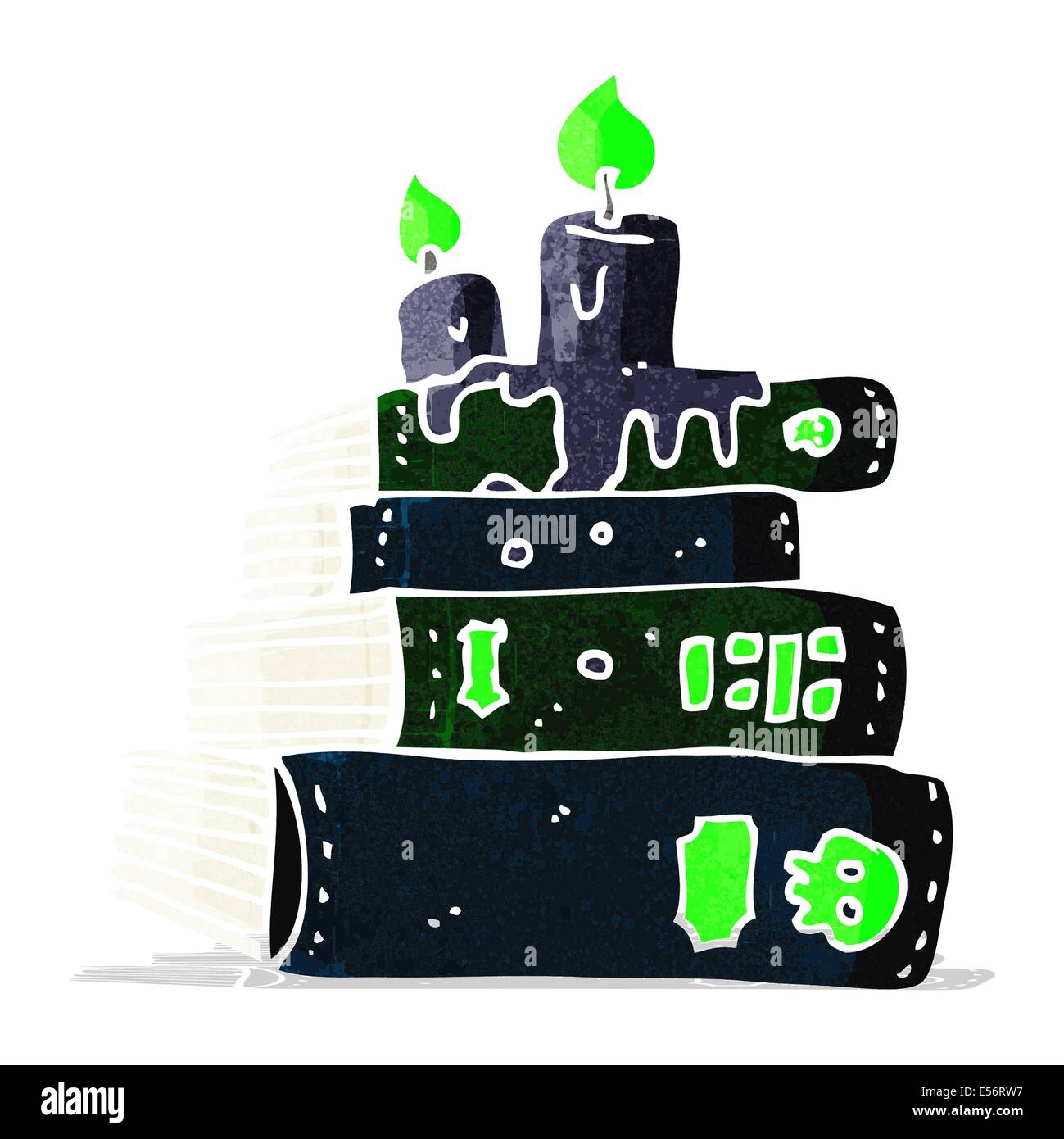 cartoon spooky old books Stock Vector Image & Art - Alamy