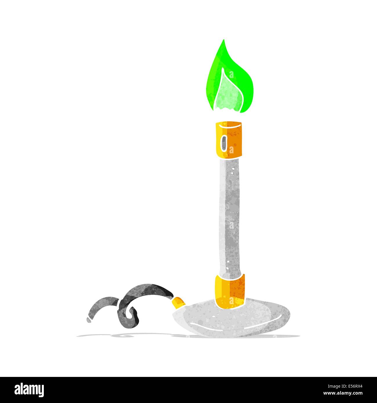 cartoon bunsen burner Stock Vector Image & Art - Alamy