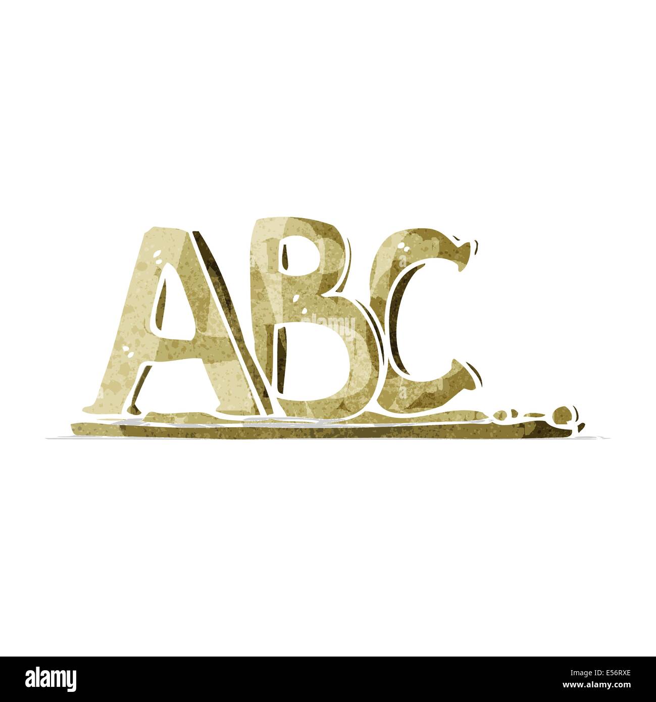 cartoon ABC letters Stock Vector Image & Art - Alamy