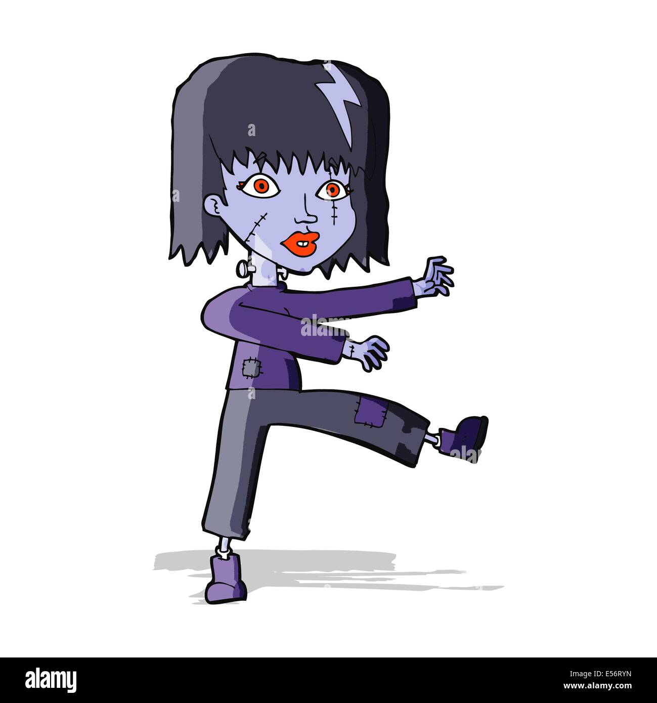 Cartoon undead girl hi-res stock photography and images - Alamy